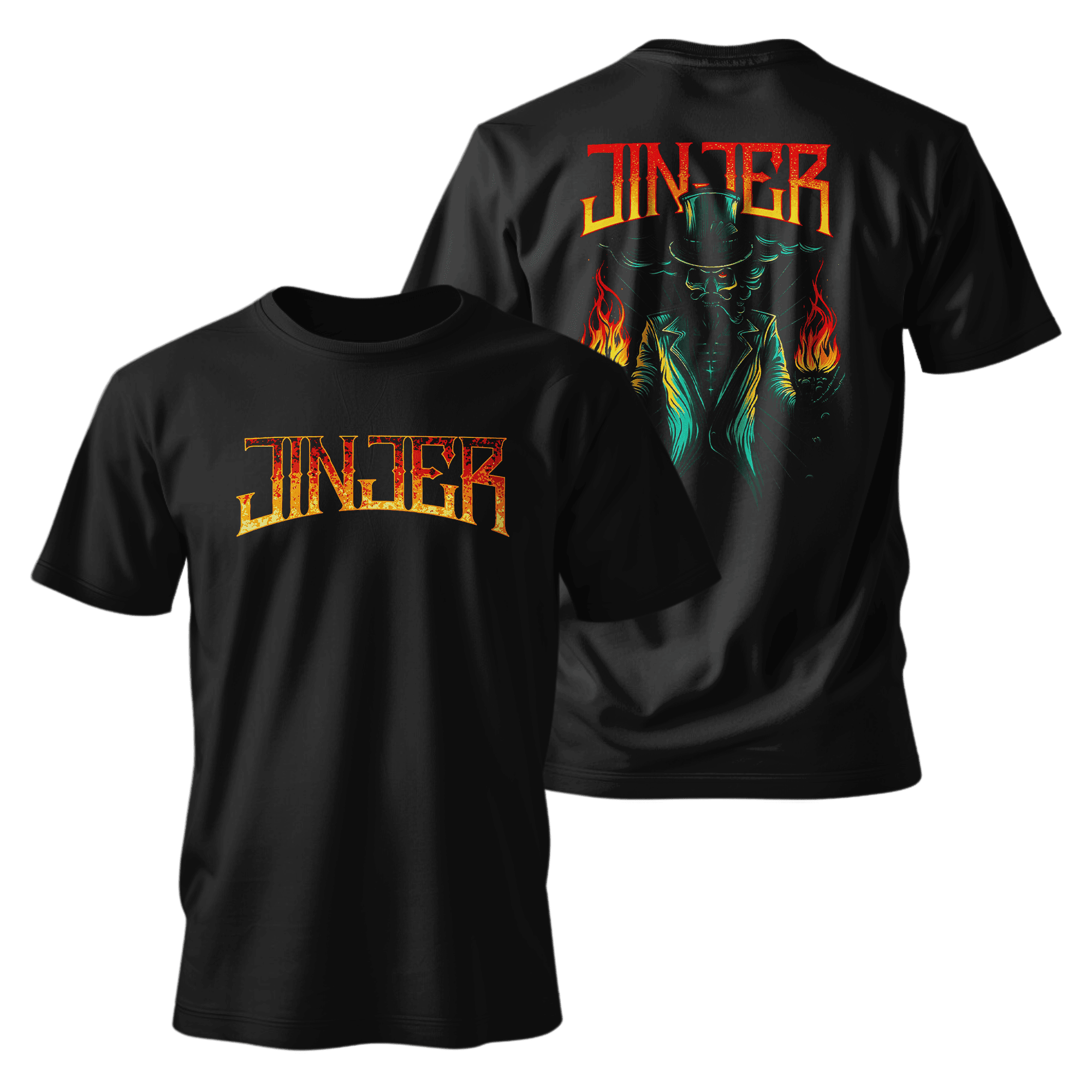 T-Shirt Prime Metal Band Unisex - Jinjer em Rocket Classic Shirts